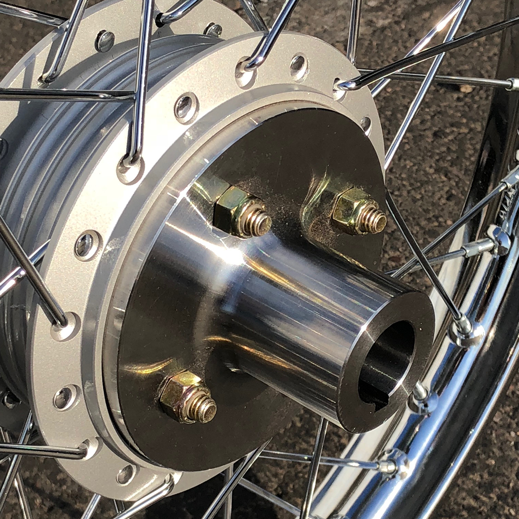 Rear Wheel Adapter Hub Set (Machined From Single Billet Steel ...